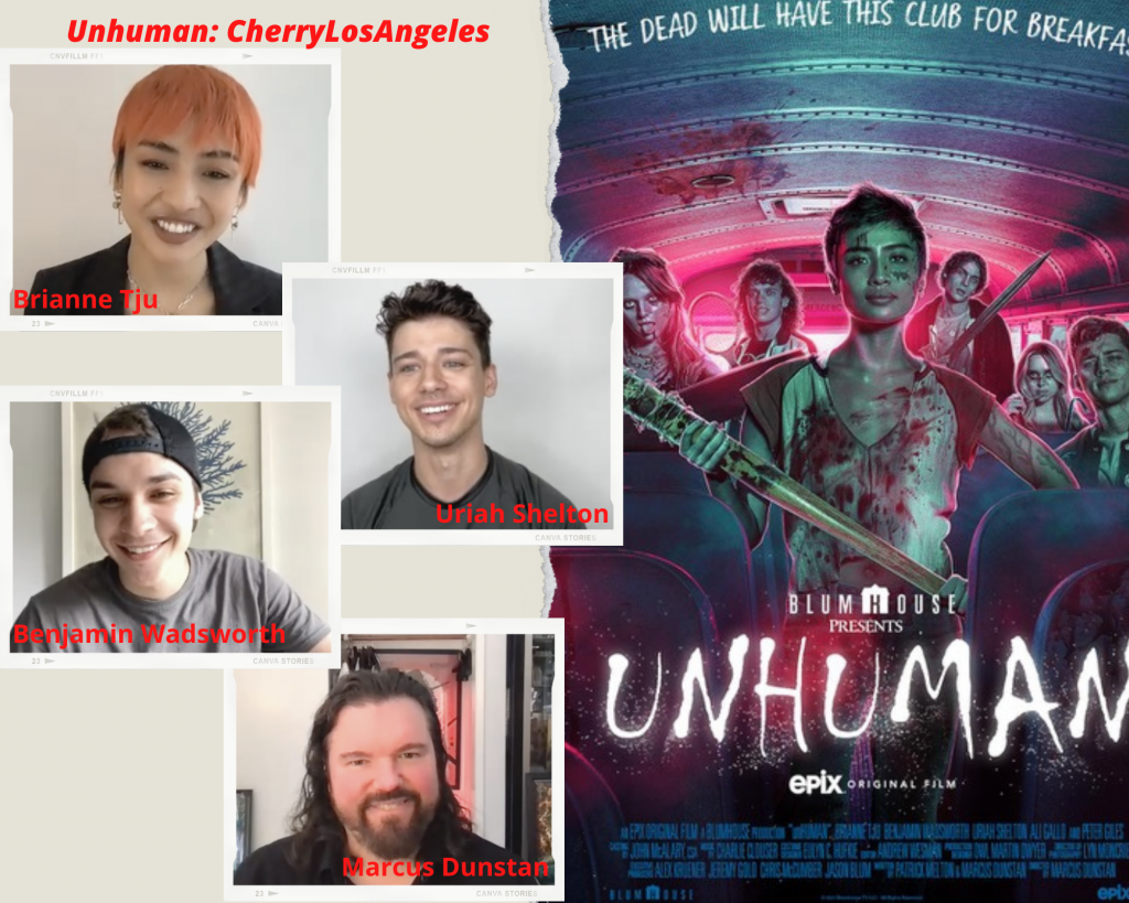 Interview with cast & director/co-writer of Unhuman - CherryLosAngeles