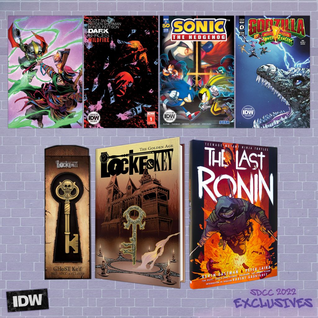 IDW has exclusives, panels & signings at SDCC 2022 - CherryLosAngeles